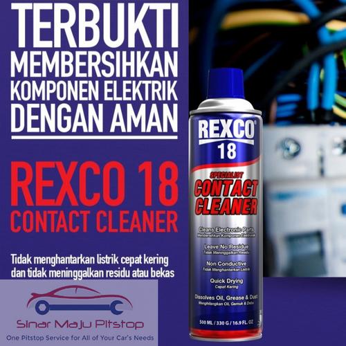 Jual REXCO 18 CONTACT CLEANER 500 ml Semprot Pembersih Panel Elektrik ...