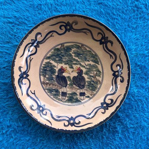 Jual Piring Kuno Gambar Burung Enggang Asli Peninggalan 40cm - Kab ...