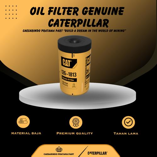Jual HYDRAULIC OIL FILTER CAT 126-1813 ORI / FILTER OLI HIDROLIK ...