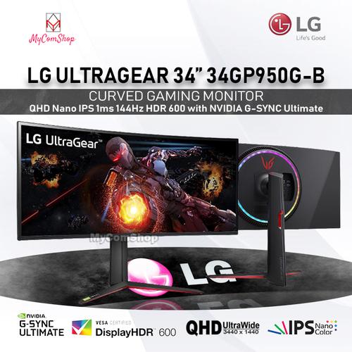 Jual LG ULTRAGEAR CURVED GAMING MONITOR 34" NANO IPS UWQHD 144HZ ...