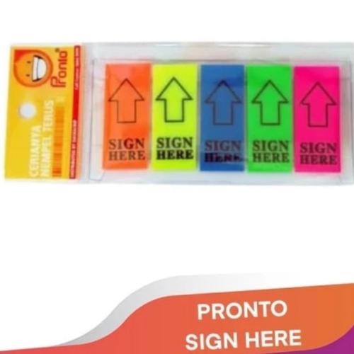 Jual Sign Here Pronto Warna Penanda Kertas - Jakarta Utara - MENTARI 98 ...