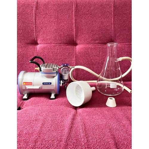 Jual Set Vacuum Filtration Plus Filter Flask, Buchner 100mm and Rocker ...