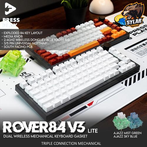 Jual Press Play Rover84 V3 Lite RGB Mechanical Gaming Keyboard ...