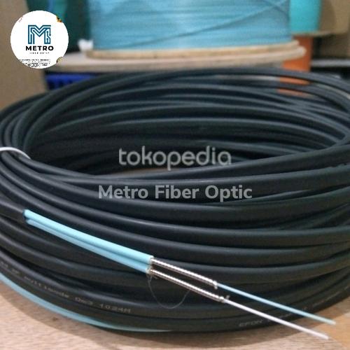 Jual Armored Cable Fiber Optic 2 Core OM3 Multimode 50/125um 25 Meter ...