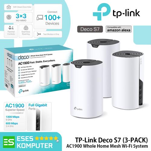 Promo TP-Link Deco S7 AC1900 Whole Home Mesh Wi-Fi System - Deco S7 ...