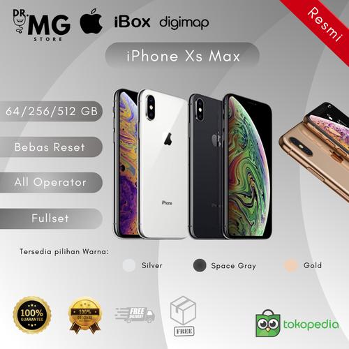Jual iPhone XS Max 64GB | 256GB Fullset Original Resmi iBox/Digimap ...