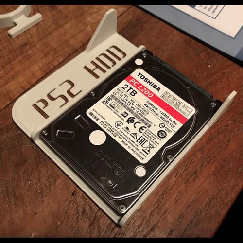 Jual Dudukan HDD SSD PS2 converter adapter mount caddy - Z3D - Putih ...