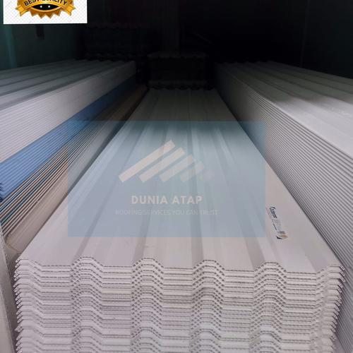 Jual Atap Alderon R830 Semi Transparan ( Translucent) masuk cahaya 20% ...