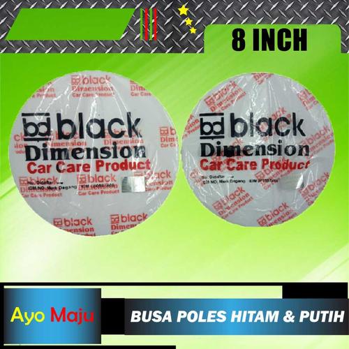 Jual Busa Poles Black Dimension Warna Hitam dan Putih 7 inch - Hitam ...