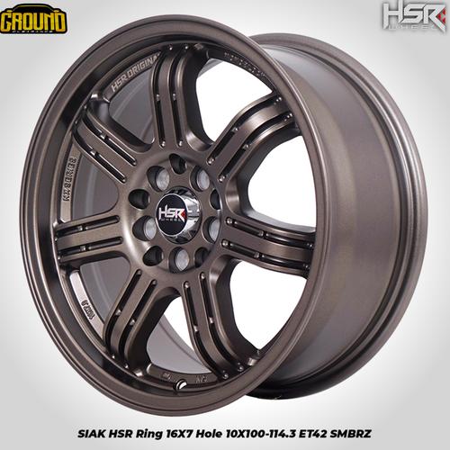 Jual VELG HSR TERBARU JDM COCOK UNTUK MOBIL ERTIGA HITAM HSR SIAK R16 ...