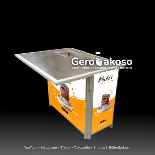 Jual Gerobak Pukis Lipat | Booth Portable - Booth, 80CM Polos - Kab ...