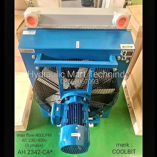 Jual Oil Cooler Hydraulic AH2342-CA AC230/400v 3phase -400LPM merk COOLBIT - Kota Bandung ...