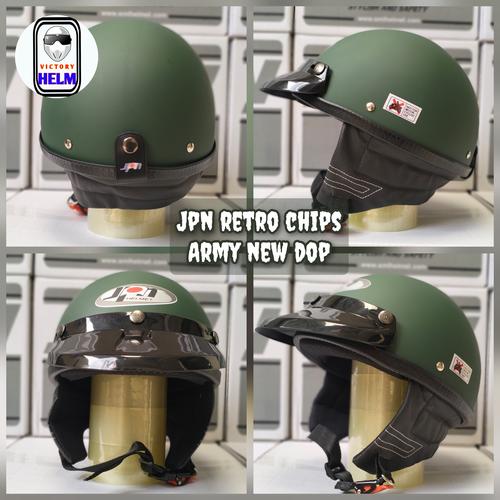 Jual Helm Chip Merek Jpn Warna Army New Dop - Kota Bandung - VICTORY ...