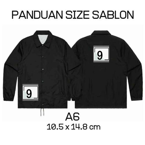 Jual CUSTOM JAKET COACH SABLON DTF DIGITAL satuan lusinan desain ...
