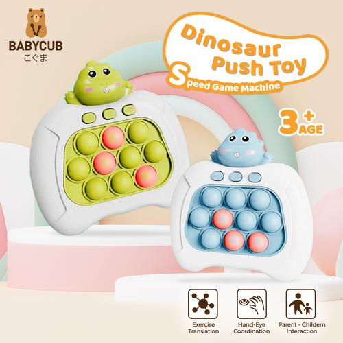 Promo Osu Omocha Dino | Dinosaur Push Toys | Electric Game Pop It ...