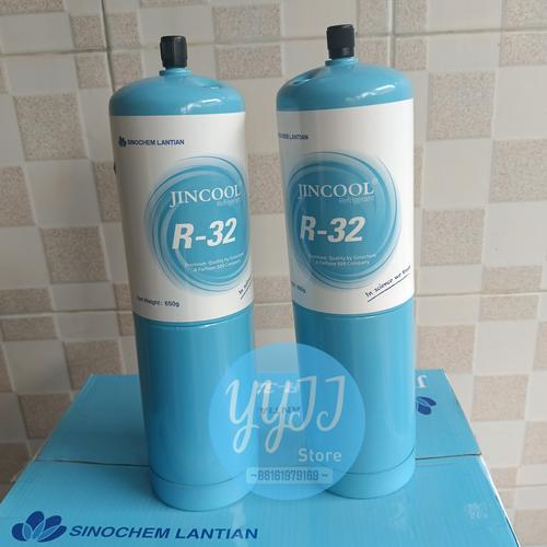 Jual Jincool Sinochem - Freon AC R32 (Kaleng 650gram) Freon Jincool ...