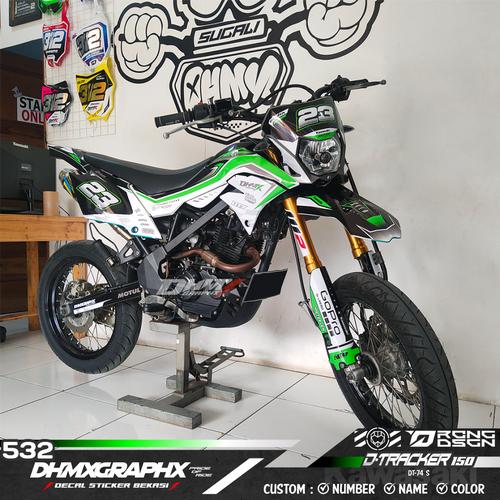 Jual DHMX Decal Sticker D Tracker D-Tracker 150 (DT-74 S) - Glossi ...