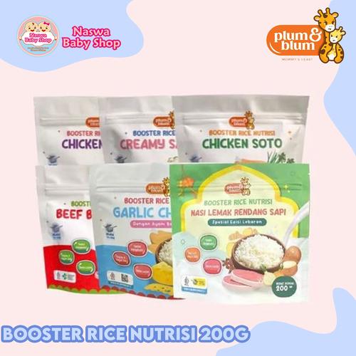 Jual Plum & Blum Booster Rice Nutrisi Beras MPASI Bayi Tanpa MSG ...