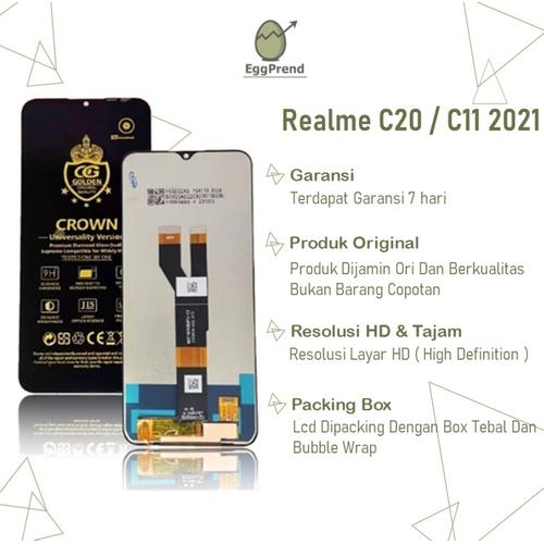 Jual LCD TOUCHSCREEN REALME C20 / C21 /C11 2021 /NARZO 50I ORIGINAL FULLSET - Incell - Jakarta ...