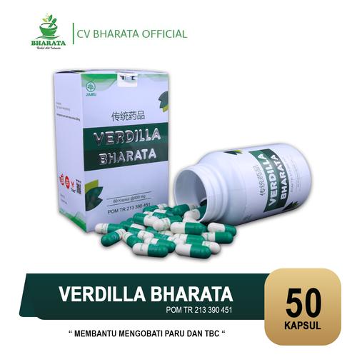 Jual Obat Paru, TBC, Batuk Berdarah - Verdilla Bharata 500mg Isi 50 ...