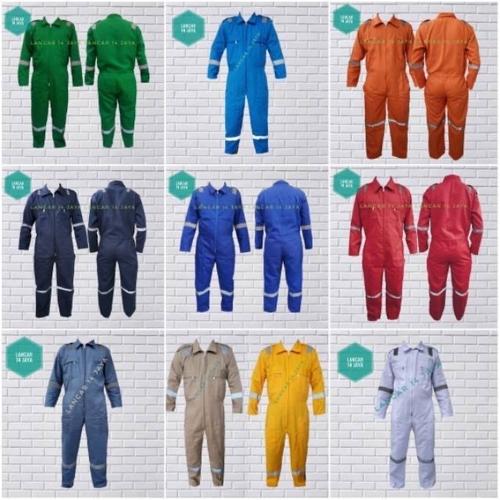 Jual Seragam Baju Kerja Proyek / Coverall Safety / Wearpack Proyek ...