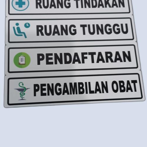 Jual Sign Label Acrylic,Sign Board ,papan Nama ruangan akrilik - Kota ...
