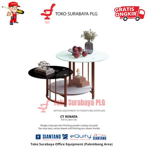 Jual Meja Tamu Siantano CT RENATA Coffee Table Meja Sofa Side Table ...