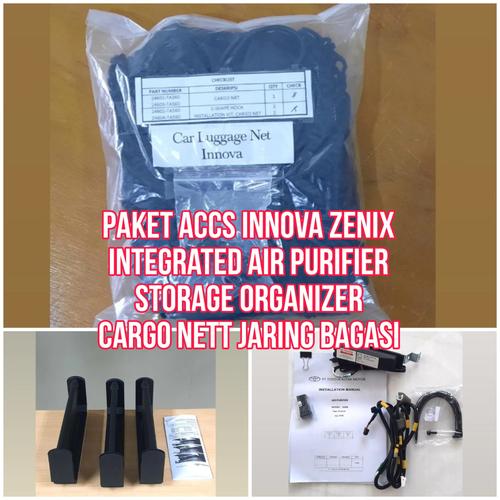 Jual PAKET NEW INNOVA ZENIX -AIR PURIFER, STORAGE ORGANIZER,CARGO NET ...