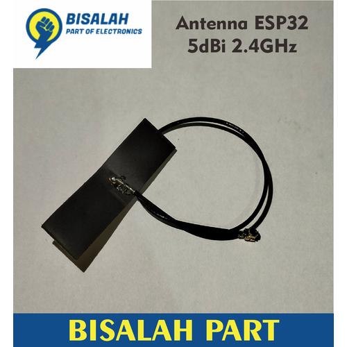 Jual Antenna ESP 2.4GHz 5dBi Wifi Soft Antenna Ipex for ESP8266 ESP32 ...
