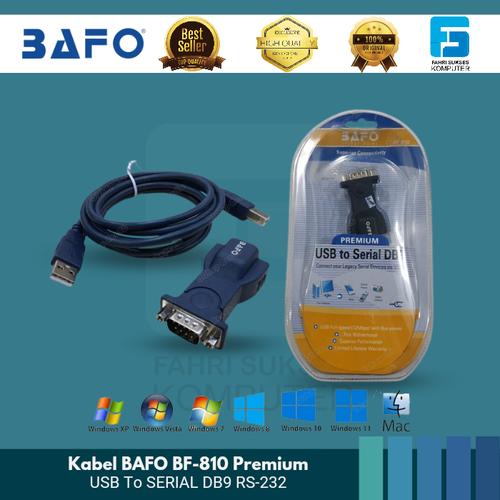 Jual Kabel USB to Serial DB9 BAFO | USB to RS-232 Serial DB9 Original ...
