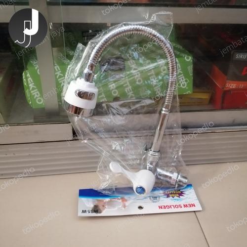 Jual Keran Kran Angsa PVC Flexible Soligen WS1-W Keran Cuci Piring 1/2 ...