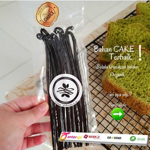 Jual Vanili Tahiti /Panili papua 100 gram Gourmet Grade A - Kota ...