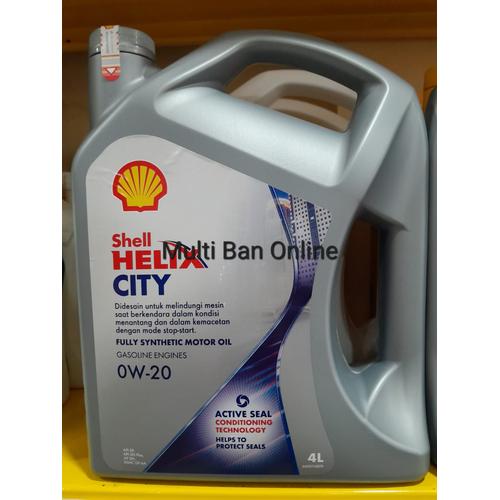 Jual Oli Shell Helix City 0W 20 @4 liter - Kab. Bekasi - MULTI BAN ...