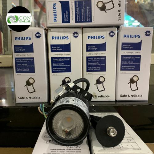 Jual LED spotlight philips outdoor 8 watt 3000k - bgp150 LED spotlight ...