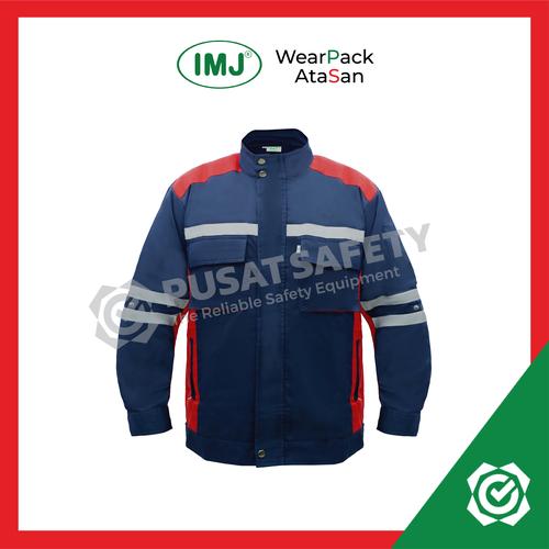 Jual Baju Safety Jaket Wearpack Atasan Seragam Kerja Proyek Kombinasi ...