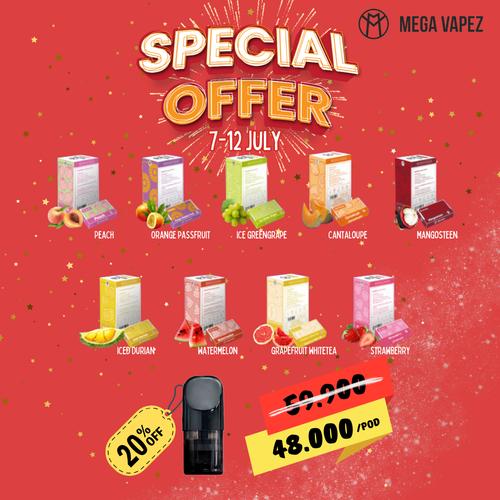 Promo [LINK ANDROID] MEGA R5 INFINITY ESSENTIAL FLAVOUR 1 pc cartridge ...