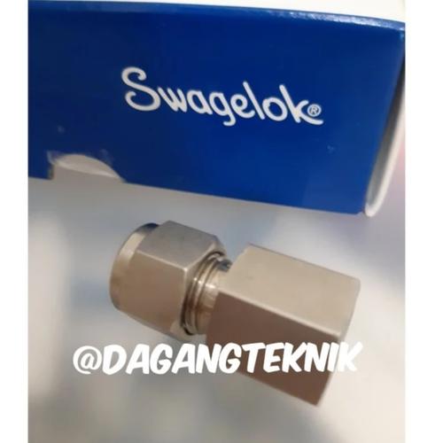 Jual Female Connector Swagelok 3/8 NPT x 1/4 OD - Jakarta Pusat ...