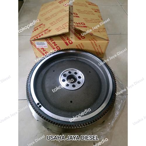 Jual Flywheel Assy Roda Gila Hino 500 Lohan FM260TI/JD 15"Inch 13450 ...