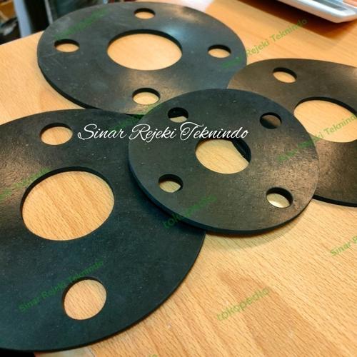 Jual Gasket Karet Flange JIS 10K 3" inch - Gasket Rubber Flange jis10k ...