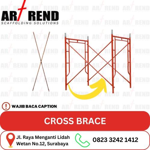 Jual CROSS BRACE SCAFFOLDING / SCAFFOLDING SURABAYA / AKSESORIS ...