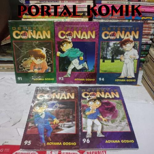 Jual Komik Detektif Conan vol. 91 92 93 94 95 96 97 98 99 100 (Segel ...