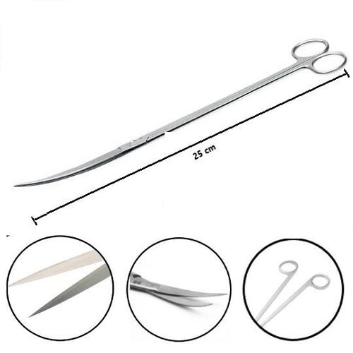 Jual GUNTING AQUASCAPE PANJANG TRIMMING CLAMPER STAINLESS STELL - Kota ...