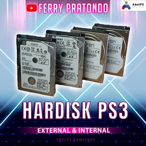 Jual Hardisk Internal Eksternal PS3 Murah Tanpa Game - 320gb - Kota ...