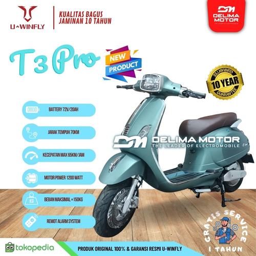 Jual MOTOR LISTRIK UWINFLY T3 PRO /GARANSI RESMI UWINFLY - pearl violet - Kota Bekasi - Uwinfly ...