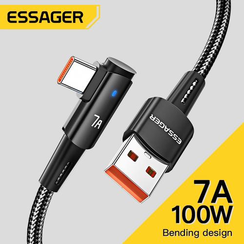 Jual Essager Kabel Charger Gaming Elbow USB To Type C Fast Charging ...