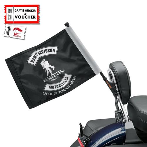 Jual Bendera Motor Custom Desain, Bahan Satin Peles, Ukuran Kecil-Besar ...