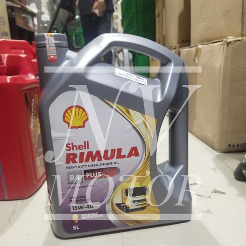 Jual SHELL RIMULA R4 PLUS 15W-40 5LT (GALON), - Kota Bandung - NV Motor ...