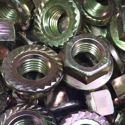Jual Mur Flange Nut M5 x P 0,8 Flange Nut Galvanis Kuning - Kota Bogor ...