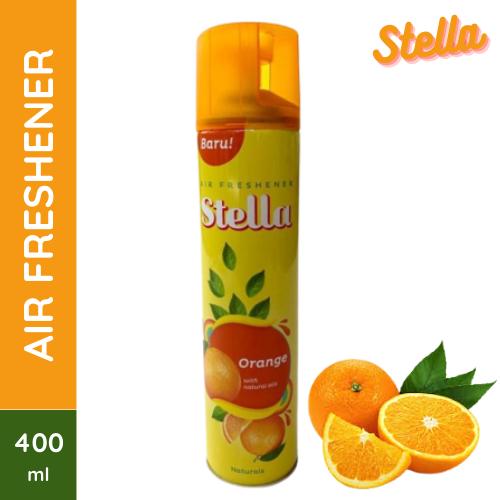 Jual STELLA Air Freshener Aerosol Spray 400 mL - Pengharum Ruangan Semprot - orange - Kota ...