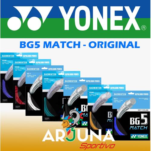 Jual YONEX BADMINTON STRING | BG5 MATCH | SENAR RAKET BG 5 ORIGINAL ...